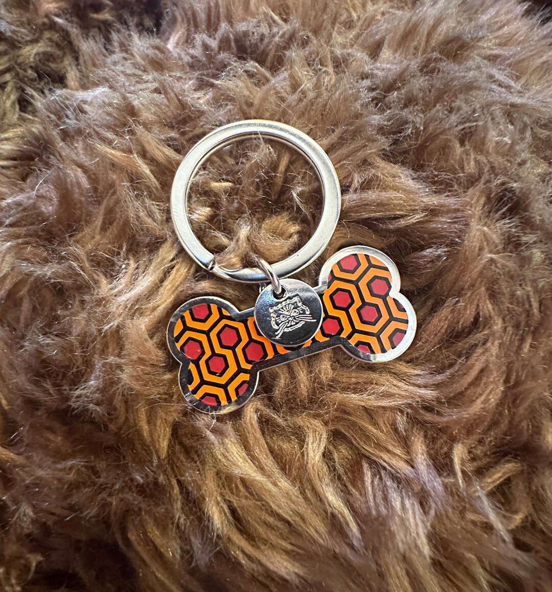 Stephen King's the Shining Carpet Inspired Dog Bone Pet ID Tag W ...