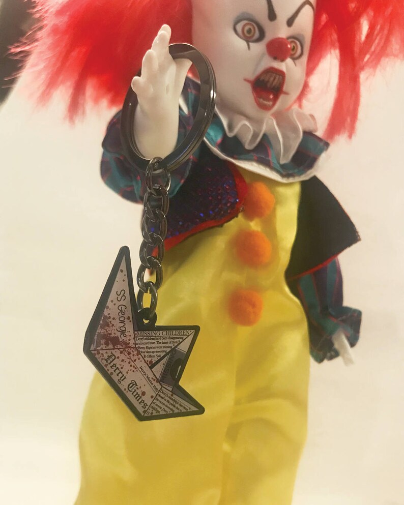 SS Georgie Blood Spattered Keychain - Etsy