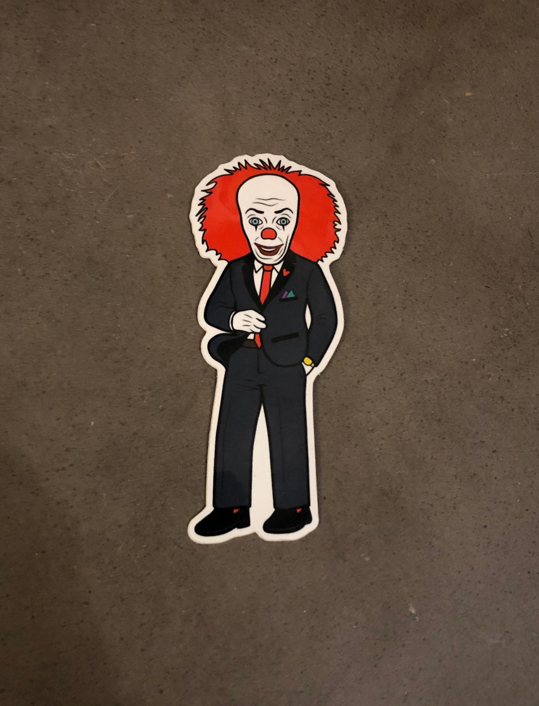 OG Pennywise Horror Ball Vinyl Sticker - Etsy