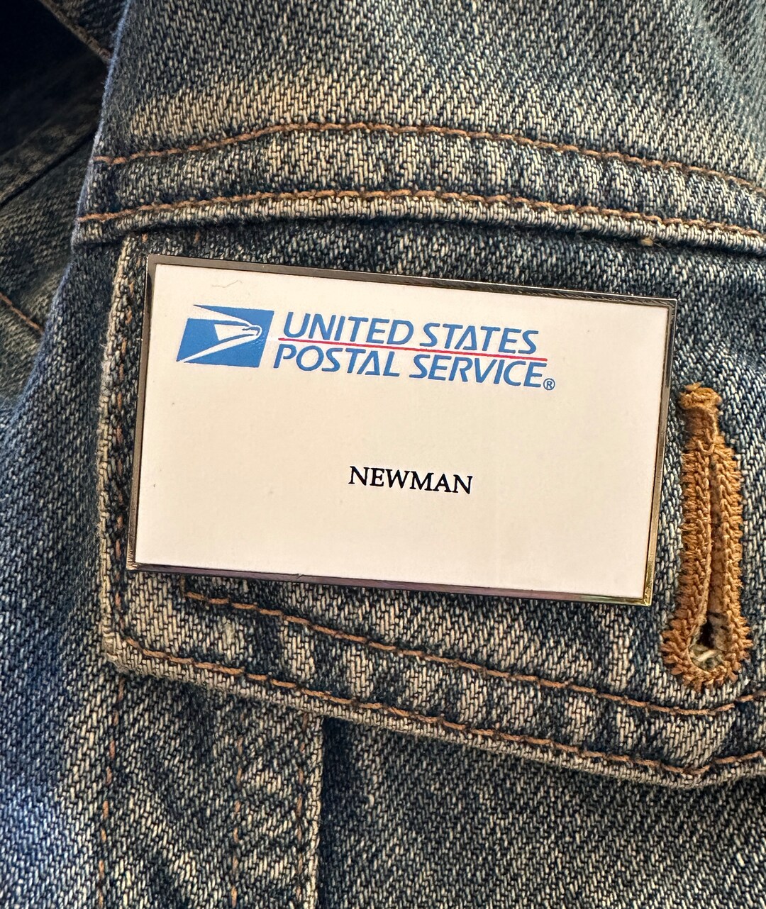 Seinfeld Inspired Hello Newman Post Office Business Card Enamel Pin - Etsy