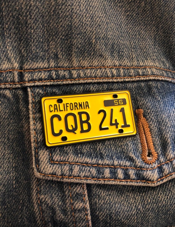 Stephen Kings Christine License Plate Pin | Etsy