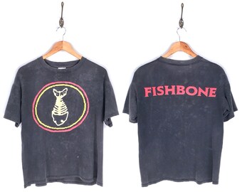 Fishbone shirt | Etsy