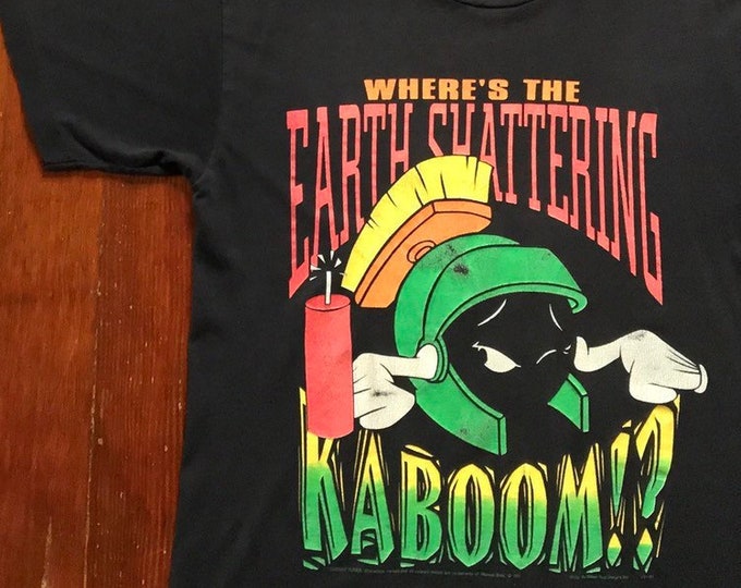 90s Marvin the Martian Where's the Earth Shattering Kaboom!? T-shirt ...