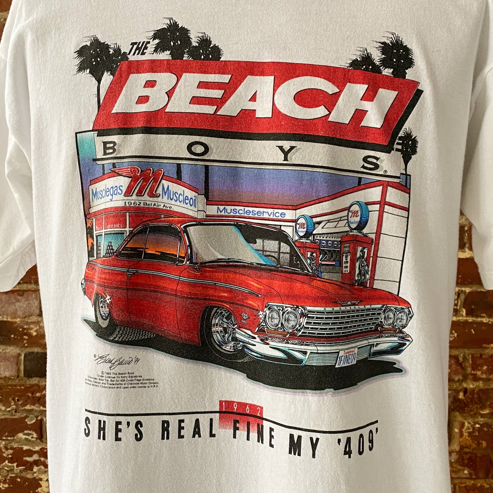 90s Beach Boys She's Real Fine My '409' T-Shirt. | Etsy 90s Beach Boys She's Real Fine My '409' T-Shirt. | Etsy