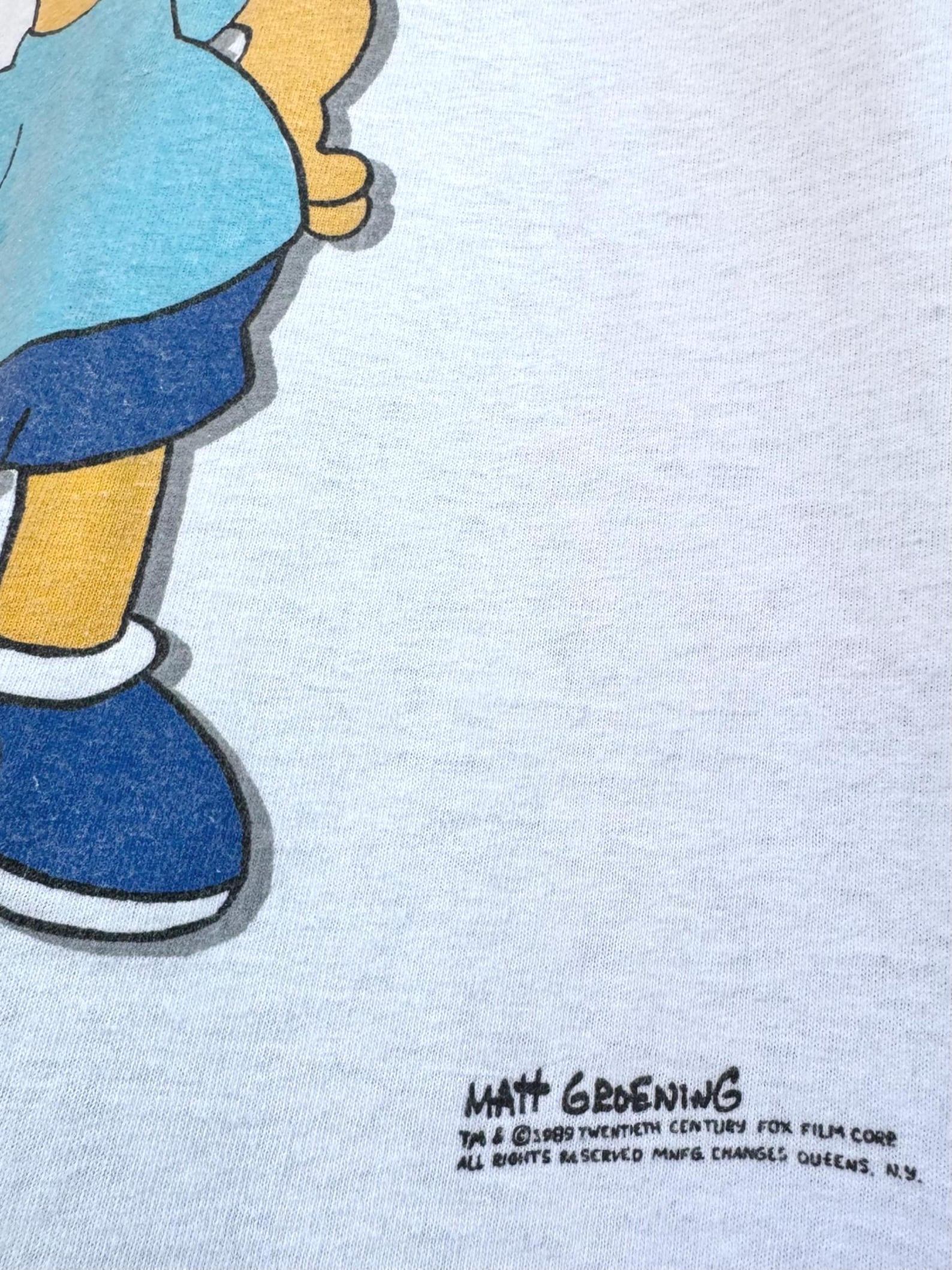 1989 "i'm Bart Simpson. Who the Hell Are You?" Matt Groening Simpsons T ...