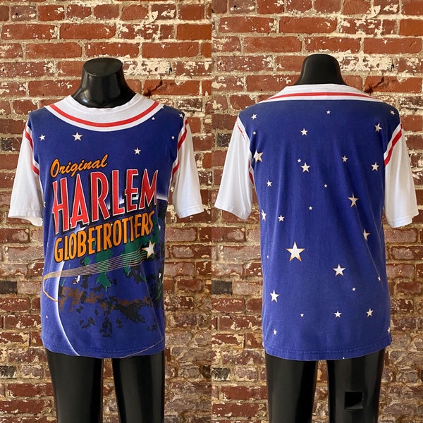 Vintage Harlem Globetrotters Shirt - Etsy