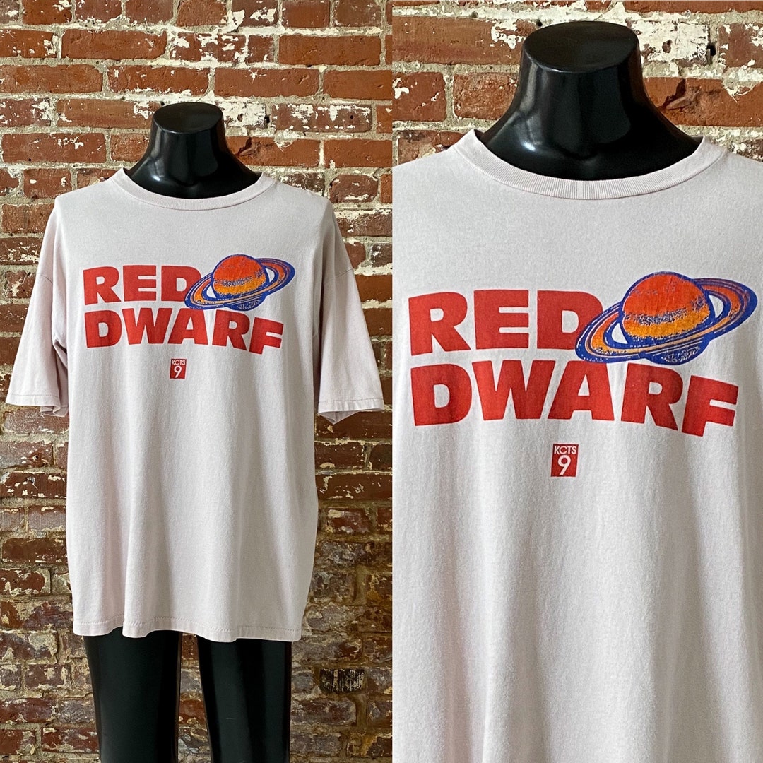 90s Red Dwarf KCTS 9 PBS TV Promo T-shirt. Vintage 1990s Red Dwarf ...