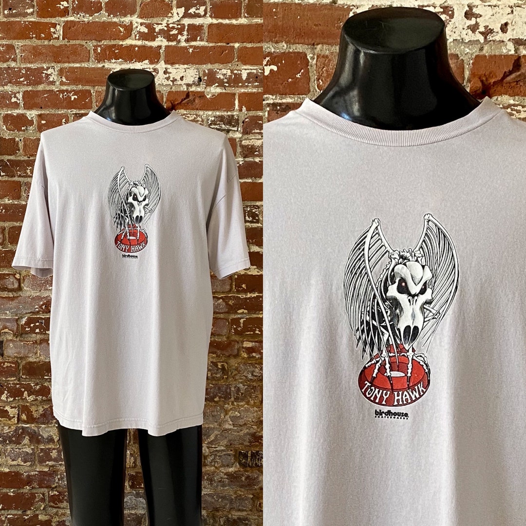 90s Tony Hawk Birdhouse Skateboards T-shirt. Vintage 1990s 90s Tony Hawk Birdhouse Skateboards T-shirt. Vintage 1990s