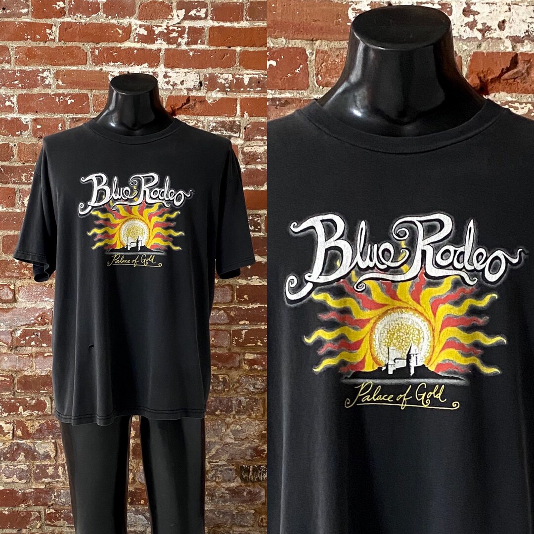 2002 Blue Rodeo Palace of Gold Album Promo T-shirt. Vintage 00s Blue ...