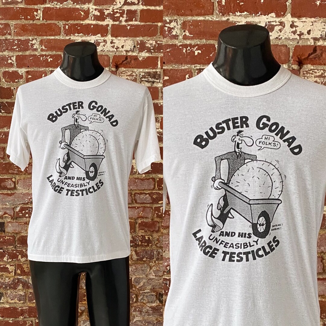80s Buster Gonad and His Unfeasibly Large Testicles Viz Comics - Etsy