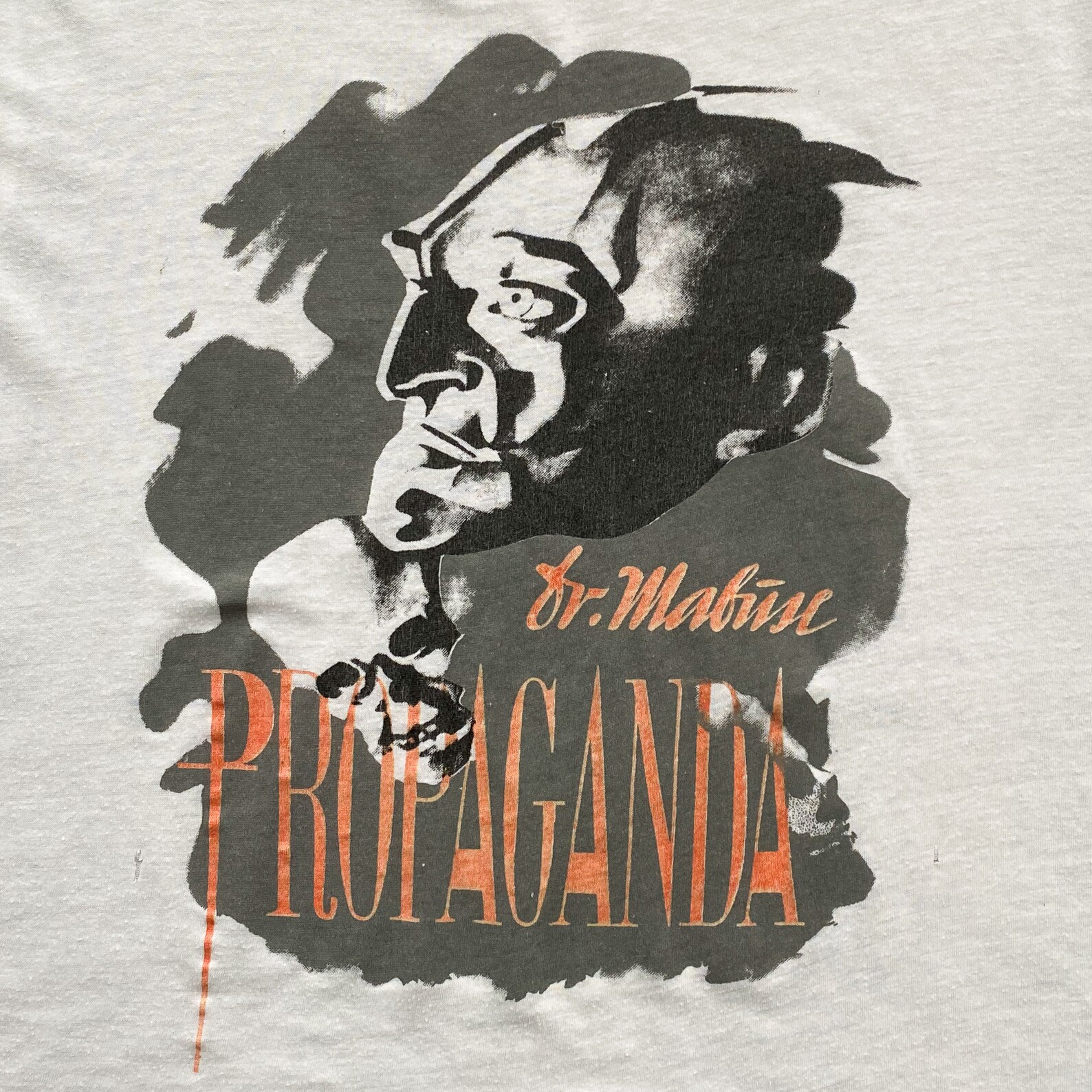 Rare 80s Propaganda Dr. Mabuse Album Promo T-shirt. Vintage 1984 ...