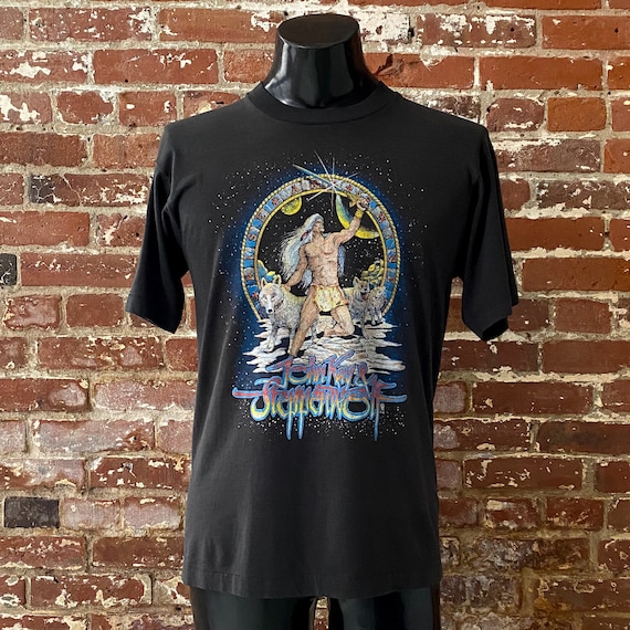 1990 John Kay & Steppenwolf Rise And Shine Tour T-Shi… - Gem