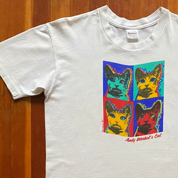 Andy Warhol Cat Print - Etsy