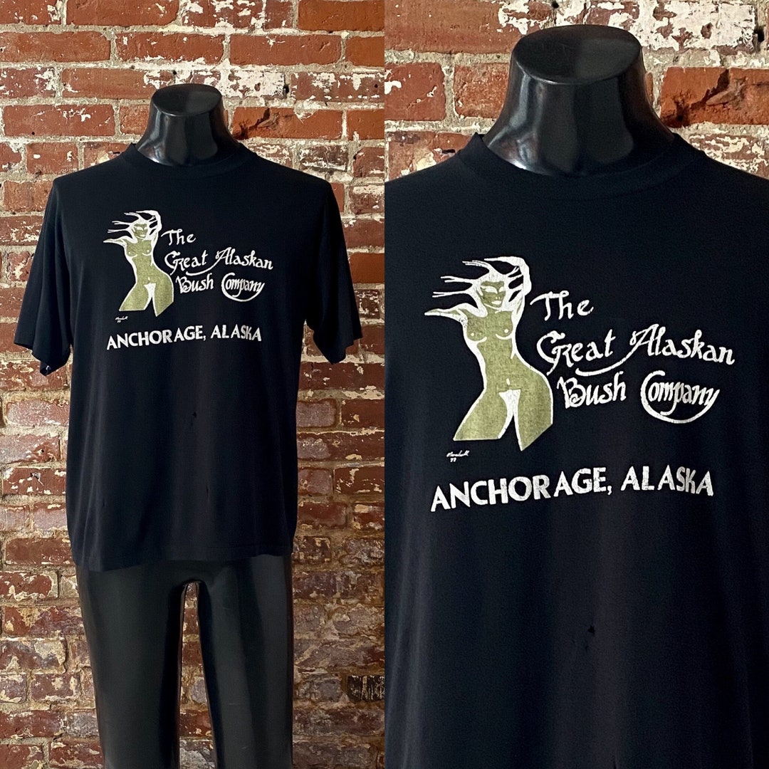 70s the Great Alaskan Bush Company Graphic T-shirt. Vintage 1979 ...