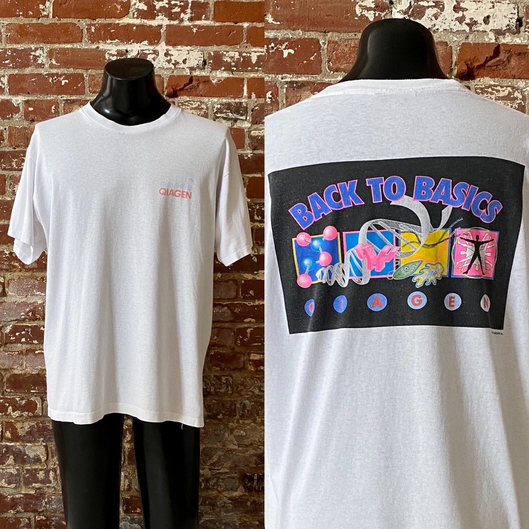 1993 Genetic Engineering “back to Basics” Biotech T-shirt. Vintage 90s ...