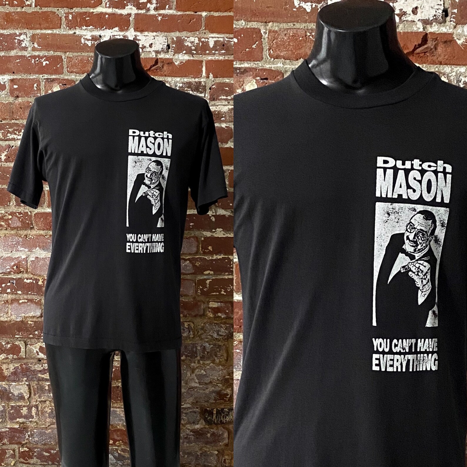 1992 Dutch Mason You Can't Have Everything Album Promo T-shirt. Vintage ...
