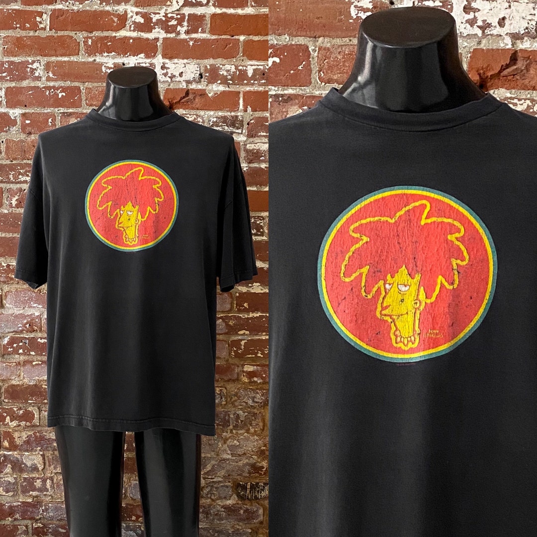 2002 Sideshow Bob the Simspons Matt Groening Graphic T-shirt. Vintage ...