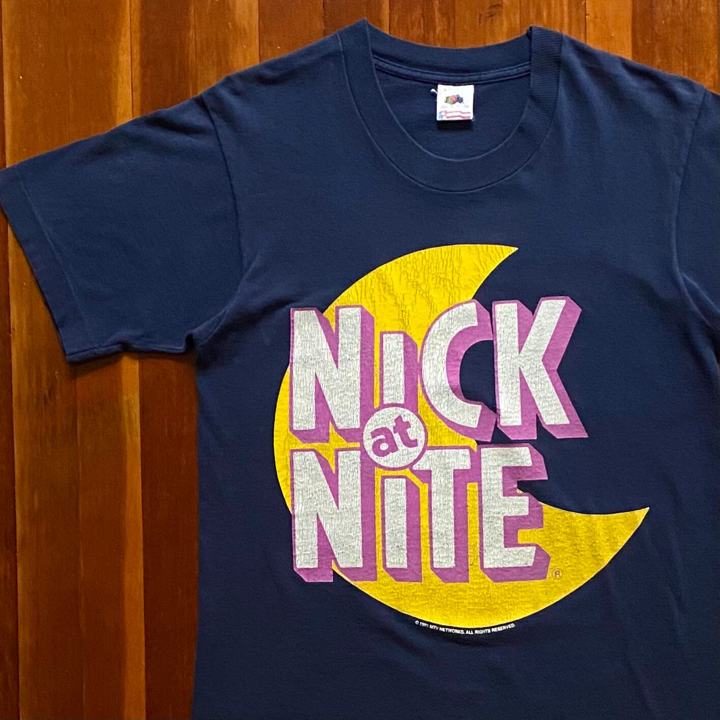 90s Nick At Nite TV Promo T Shirt Vintage 1991 MTV Etsy