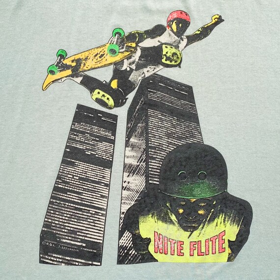 80s Nite Flite World Trade Center Twin Towers Skatebo… - Gem