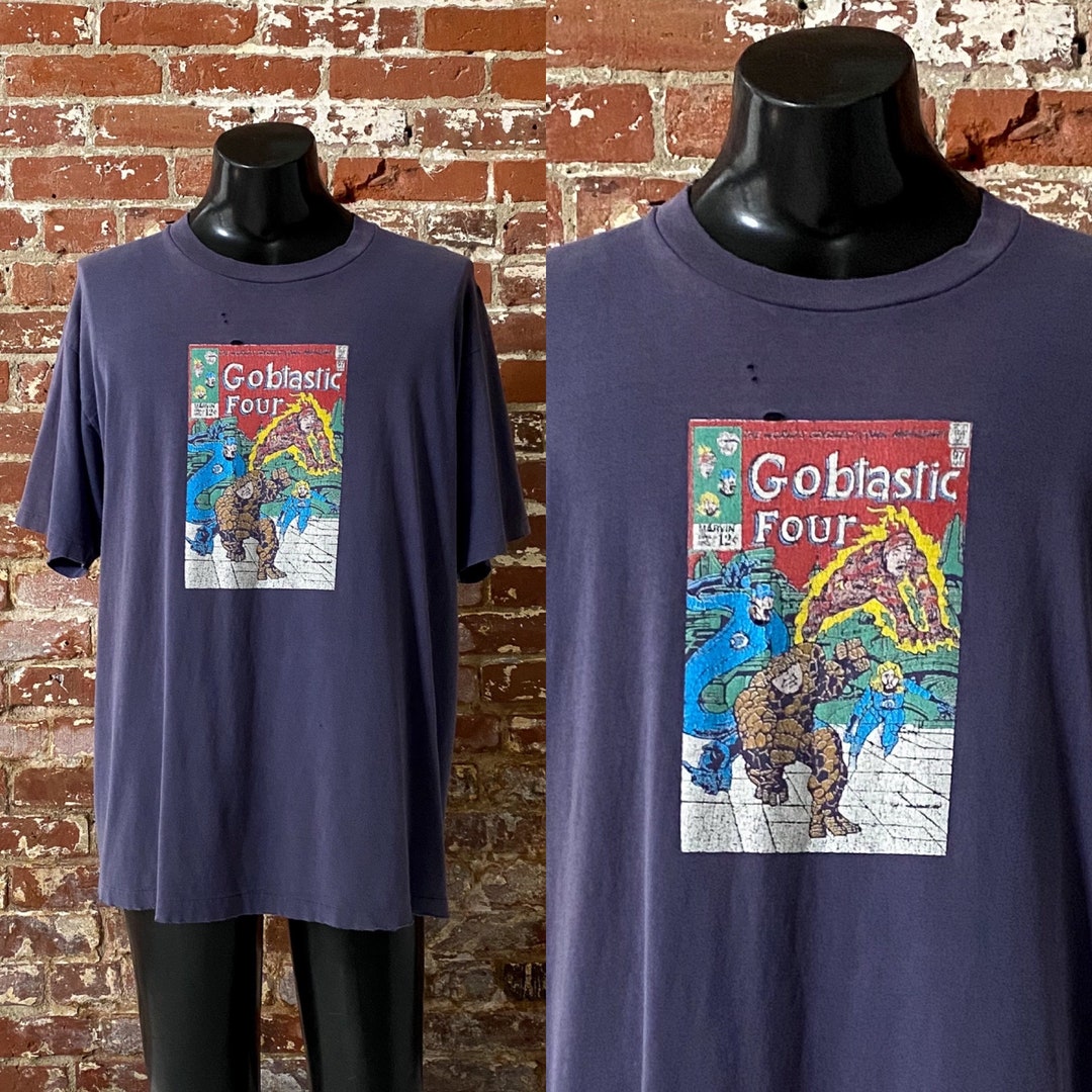 90s Gob Gobtastic Four Fantastic Four Spoof T-shirt. Vintage 1990s ...