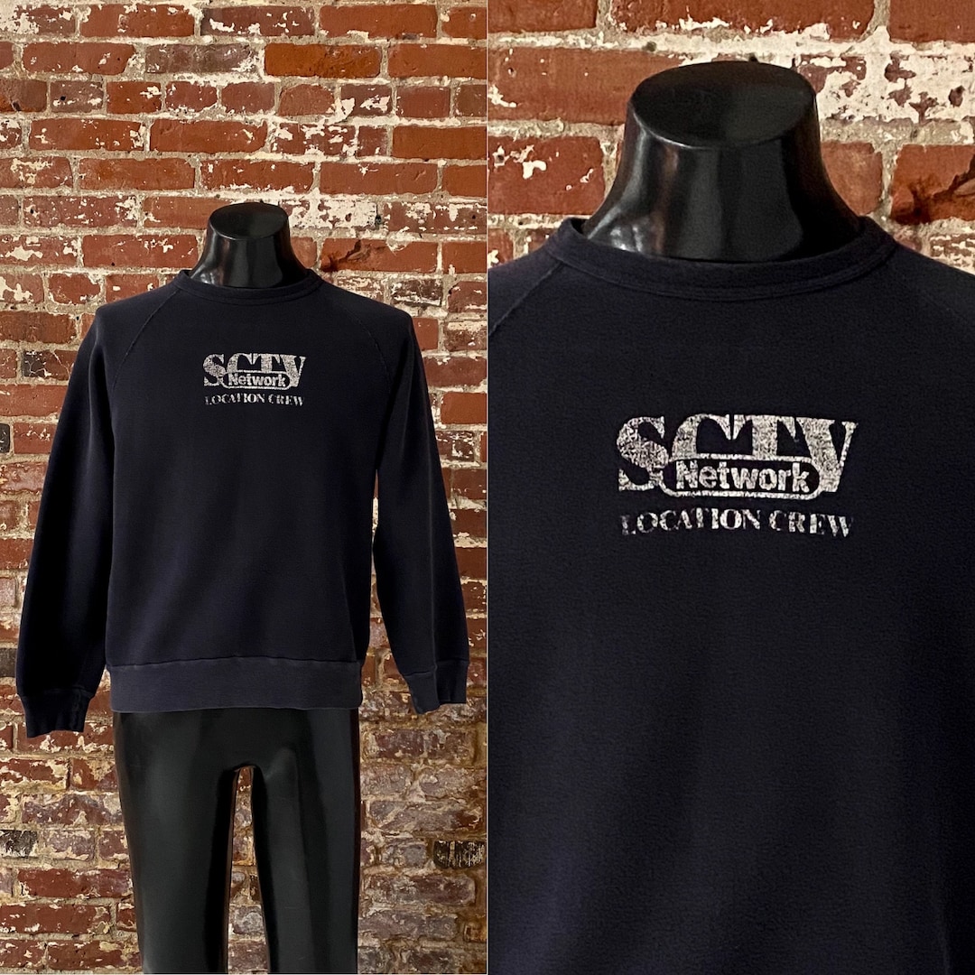 80s SCTV Network Location Crew Sweatshirt. Vintage Early 1989s Second ...
