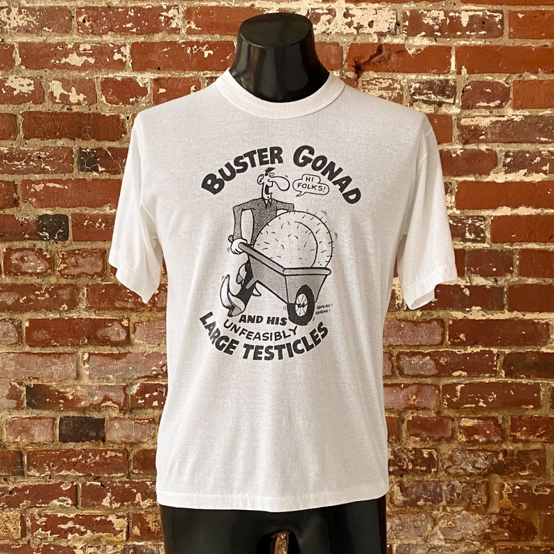 80s Buster Gonad and His Unfeasibly Large Testicles Viz Comics - Etsy