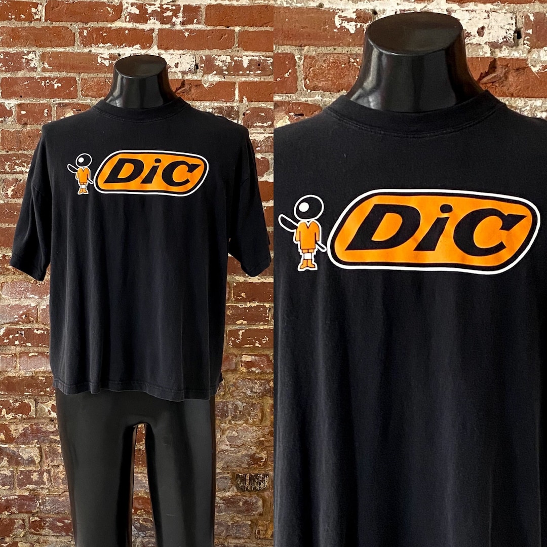 90s Dic T-shirt. Vintage 1990s Dic Bic Lighter Bic Pen Logo Spoof Tee ...