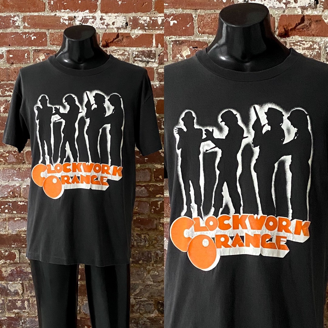 90s Clockwork Orange Movie Promo T-shirt. Vintage 1990s Stanley Kubrick ...