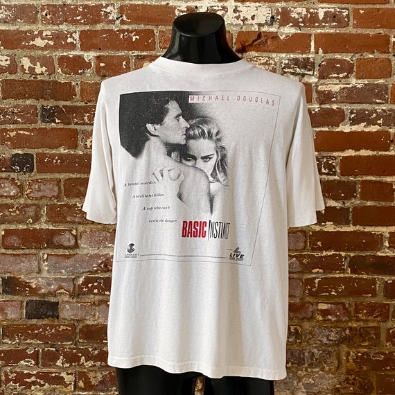 90s Basic Instinct Movie Promo T-Shirt. Vintage 1992 … - Gem