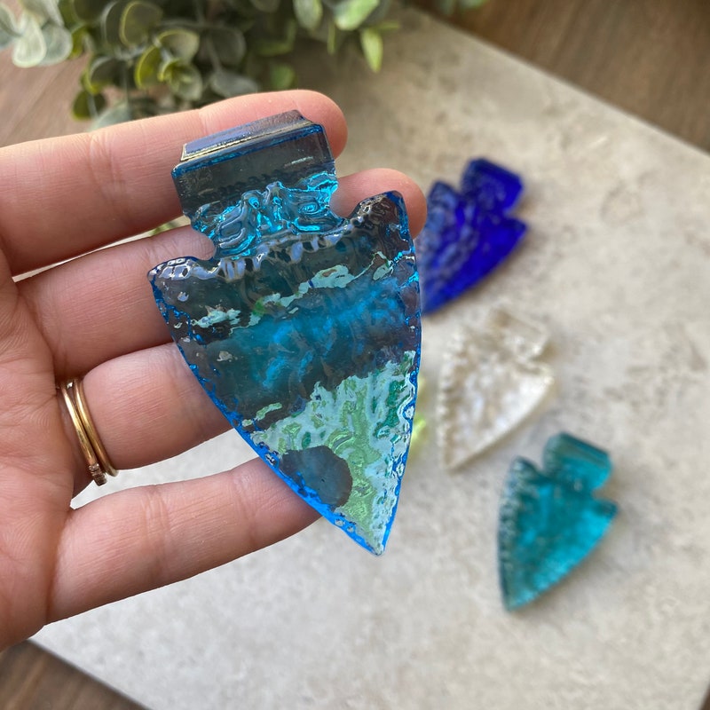 Glass Arrowheads - Etsy