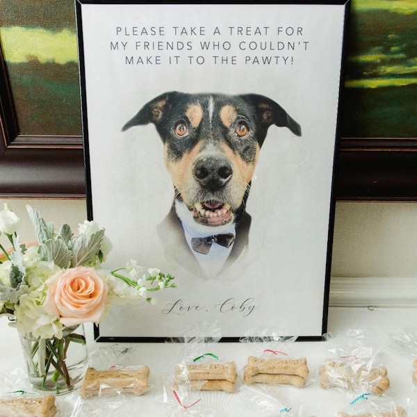 Pet Wedding Sign - Etsy