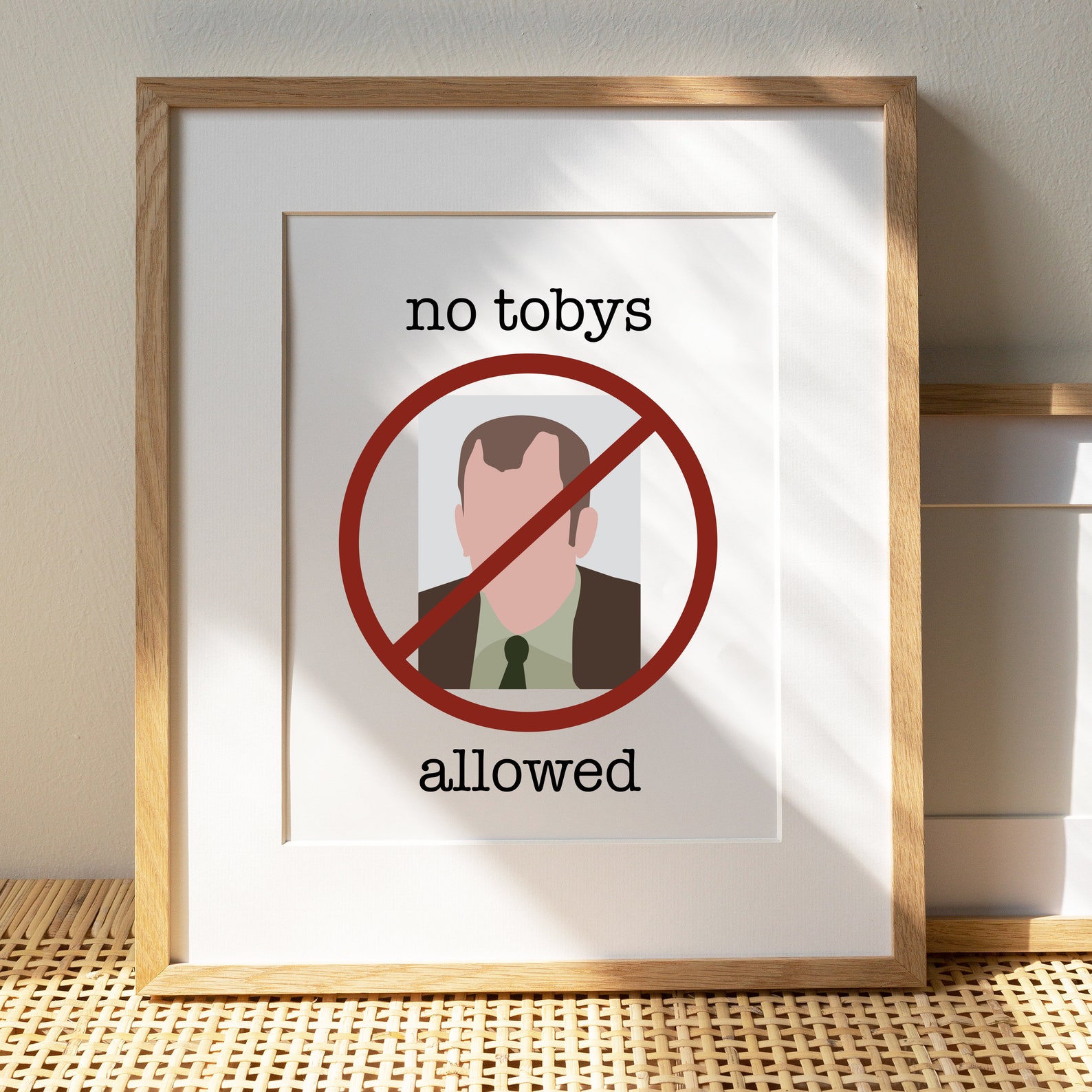 No Tobys Allowed Sign • the Office Bridal Shower Party Sign • the ...