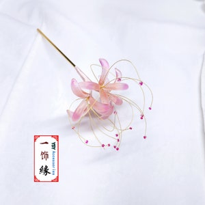 Lycoris Grapefruit Pink Magic Lily Small Flower Chinese Hanfu Golden ...
