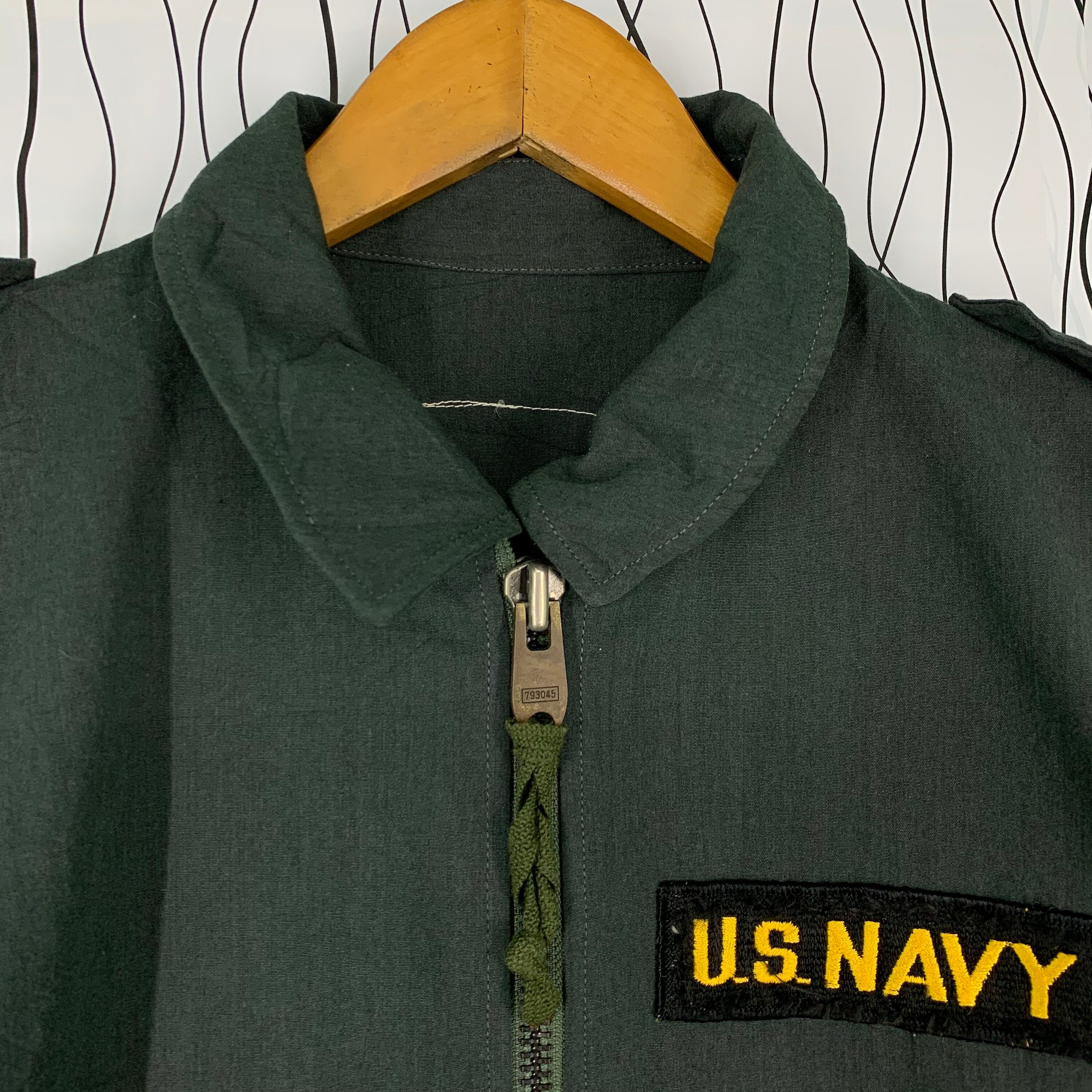 Vintage Military Us Navy Flight Jacket - Etsy