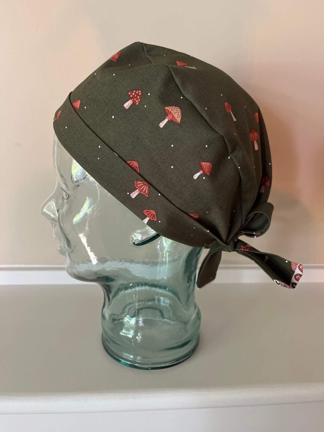 Mushroom Mens Scrub Cap - Etsy
