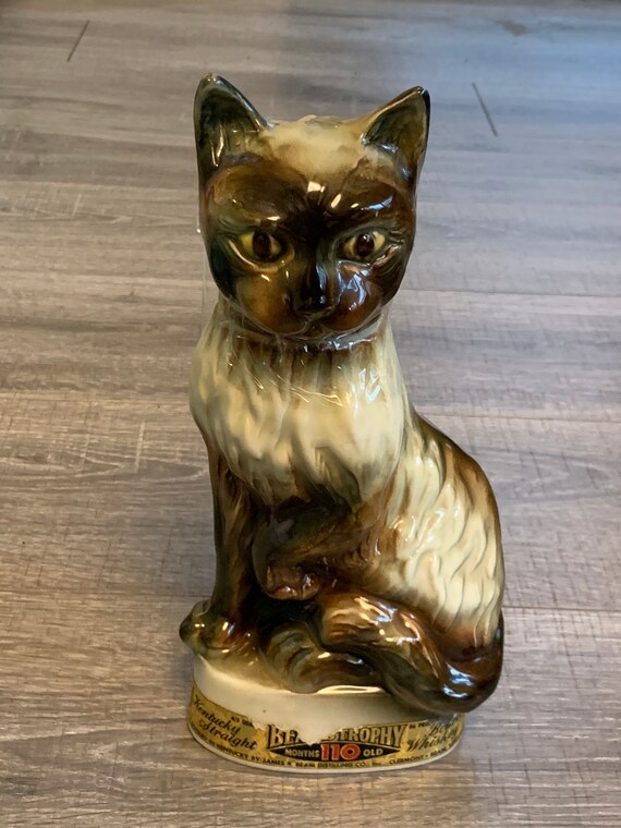 1967 Kentucky Straight BEAMS Trophy Cat/feline Bourbon | Etsy