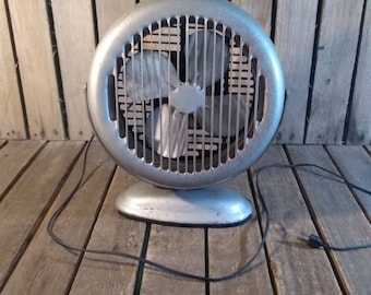 Vintage Dominion Metal Electric Shop or Table Fan Model 2004 | Etsy