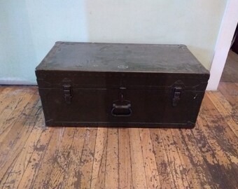 Military trunk | Etsy