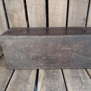 Antique Distressed Box - Etsy
