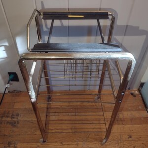 Vintage Record Player Rolling Cart - Etsy