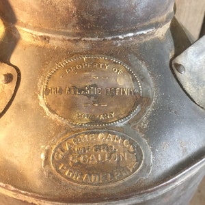 Antique the Atlantic Refining Gas Can - Etsy