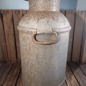 Antique Rusty Milk Can - Etsy