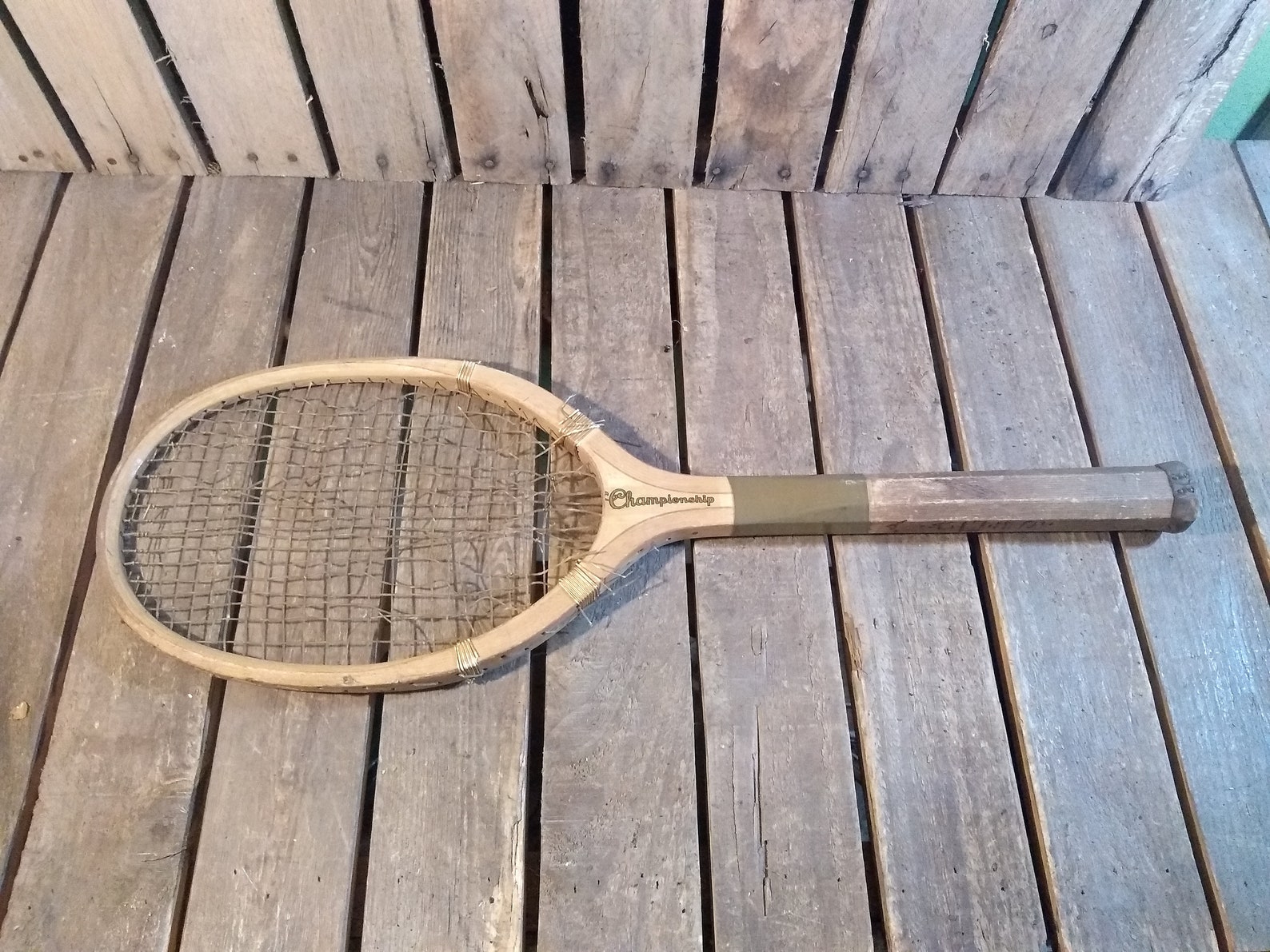 Wooden Tennis Raquet Wilson Championship Tennis Racket - Etsy