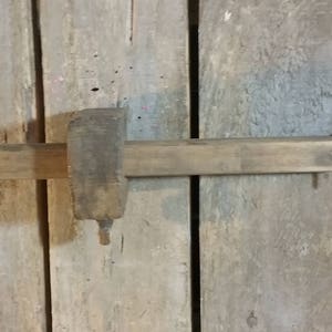 Antique Wooden Scribe, Antique Stanley Tool, Wooden Hand Tool, Old Wood ...