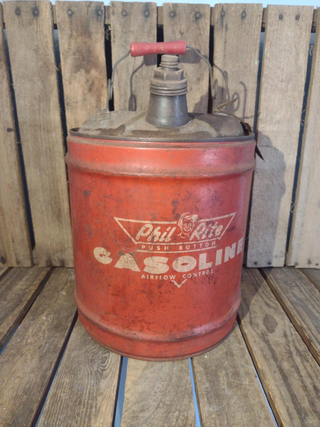Vintage Gas Can - Etsy