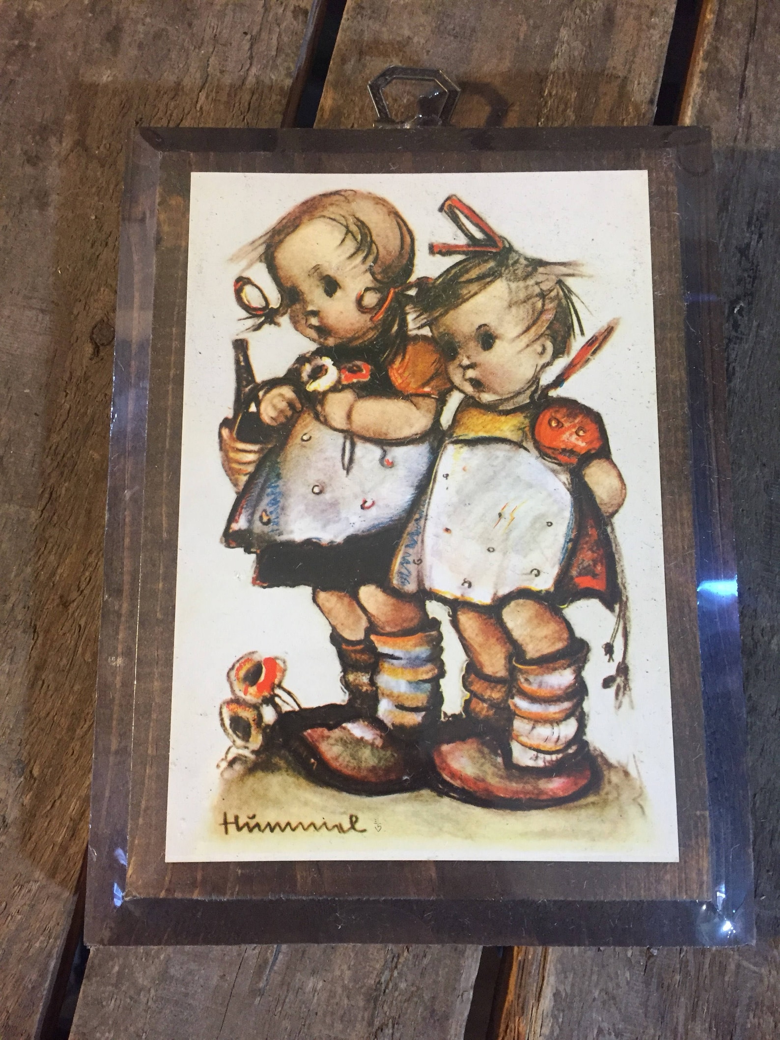 Vintage Hummel Set of 2 Wall Hangings | Etsy