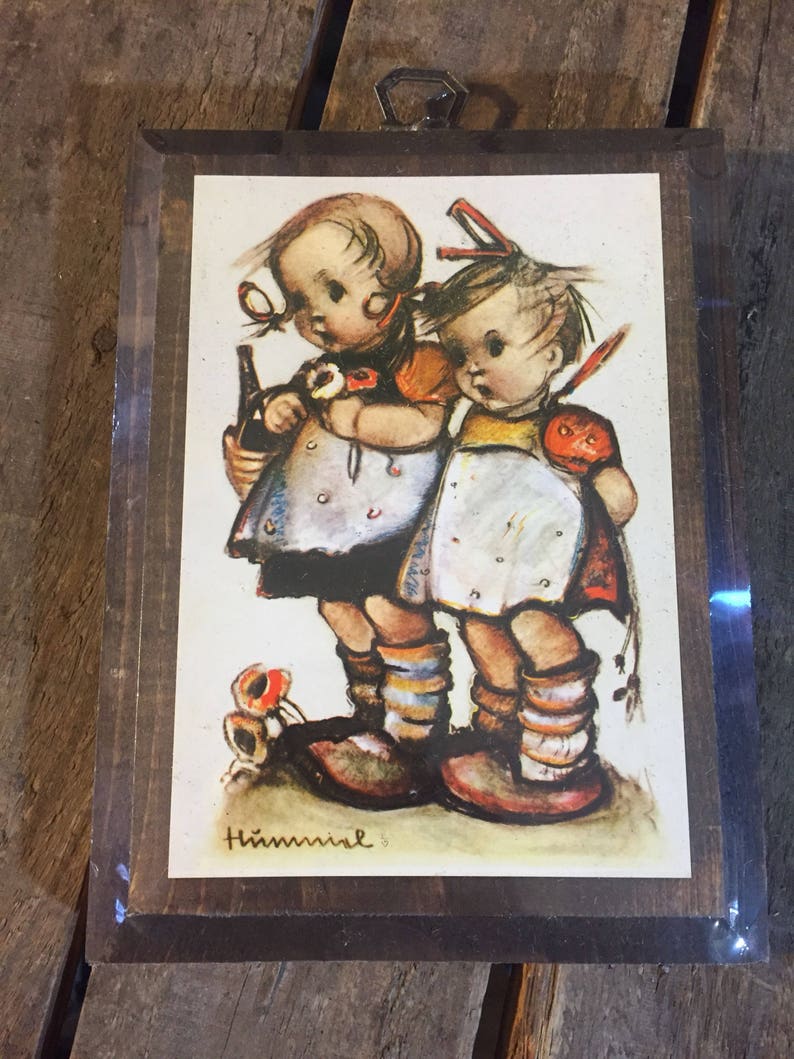 Vintage Hummel Set of 2 Wall Hangings | Etsy