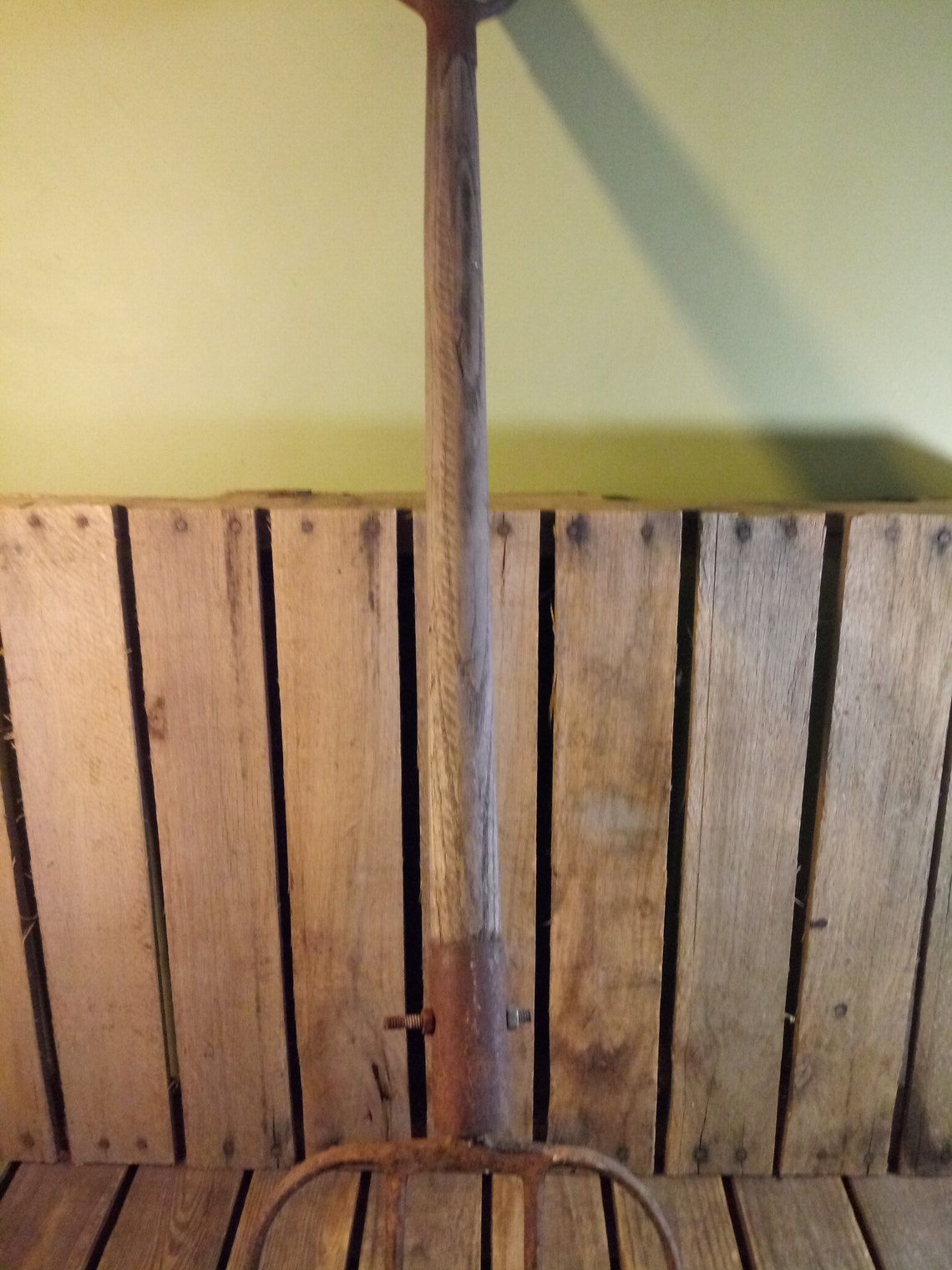 Vintage Rusty Pitchfork - Etsy