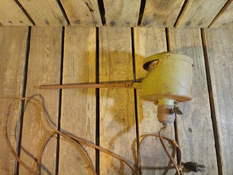 Antique Farm Egg Tester Light – Rustic Poultry Equipment – Vintage Barn ...