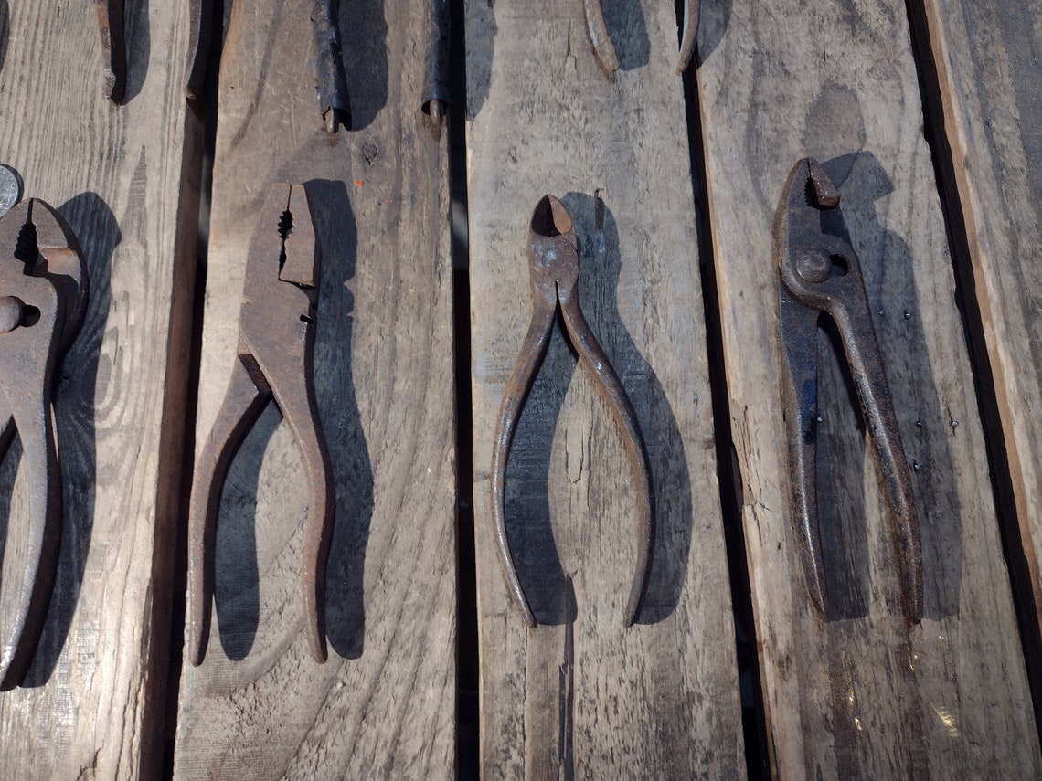 Vintage Rusty Hand Tools | Etsy